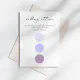 Modern Elegant Calligraphy Wedding Attire Colour Enclosure Card | Zazzle