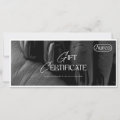 Modern Photo Beaty Salon Grift Card | Zazzle