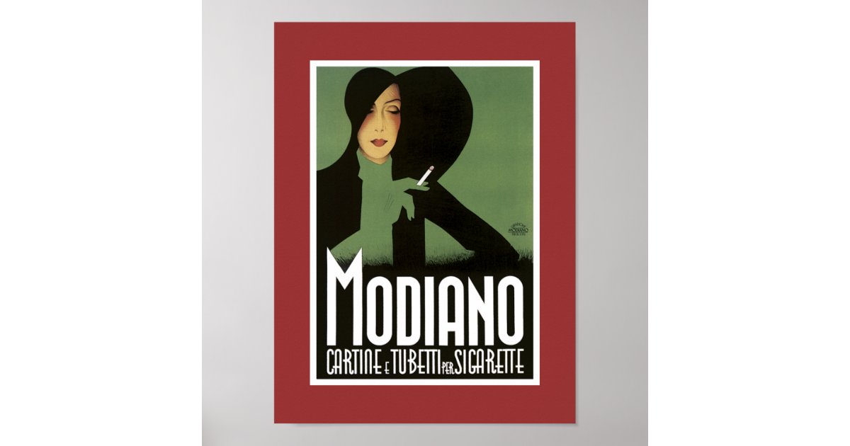 Modiano Poster | Zazzle