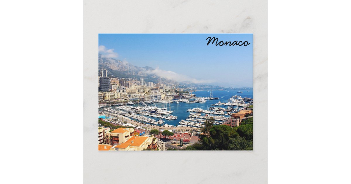 Monaco Postcard | Zazzle