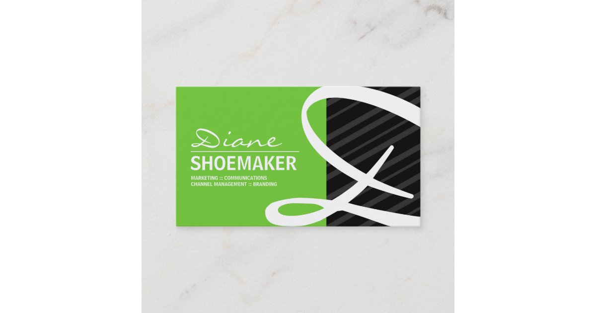Monogram Business Card | Zazzle