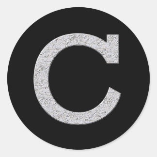 Letter C Stickers | Zazzle.co.uk