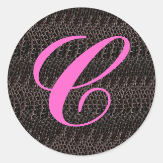 Letter C Stickers | Zazzle.co.uk