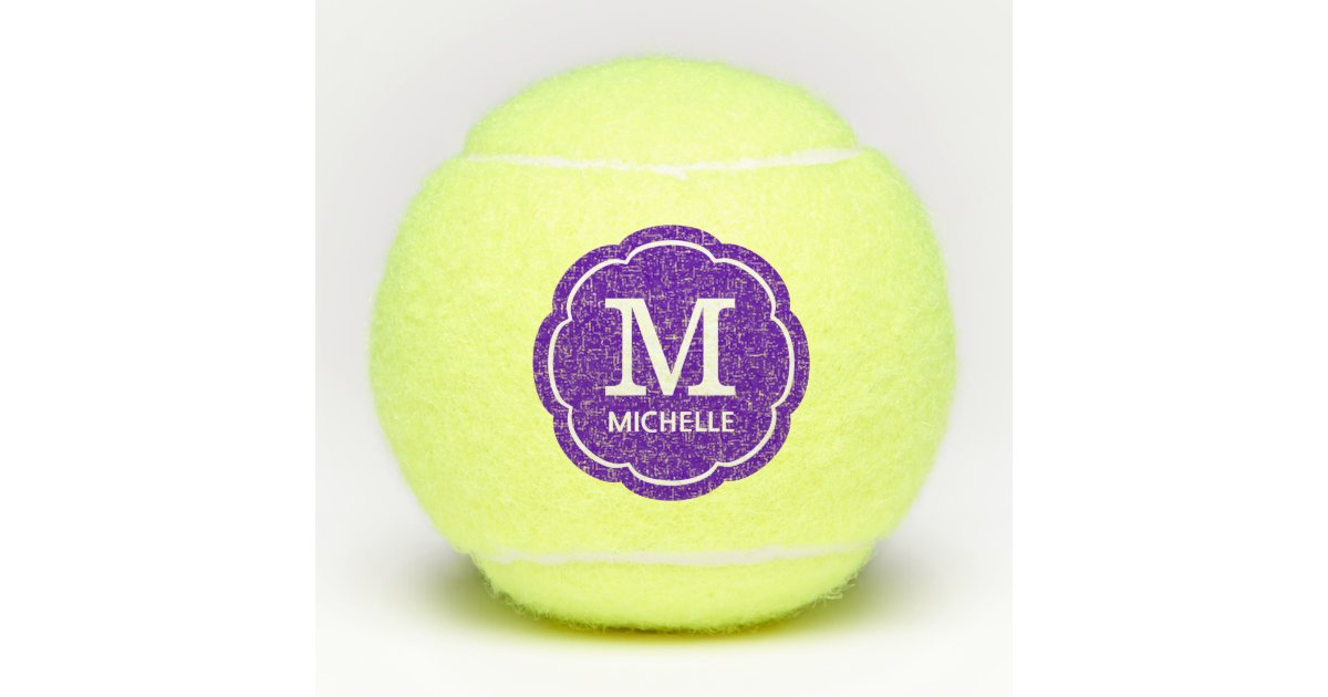 Monogrammed Tennis Balls | Zazzle