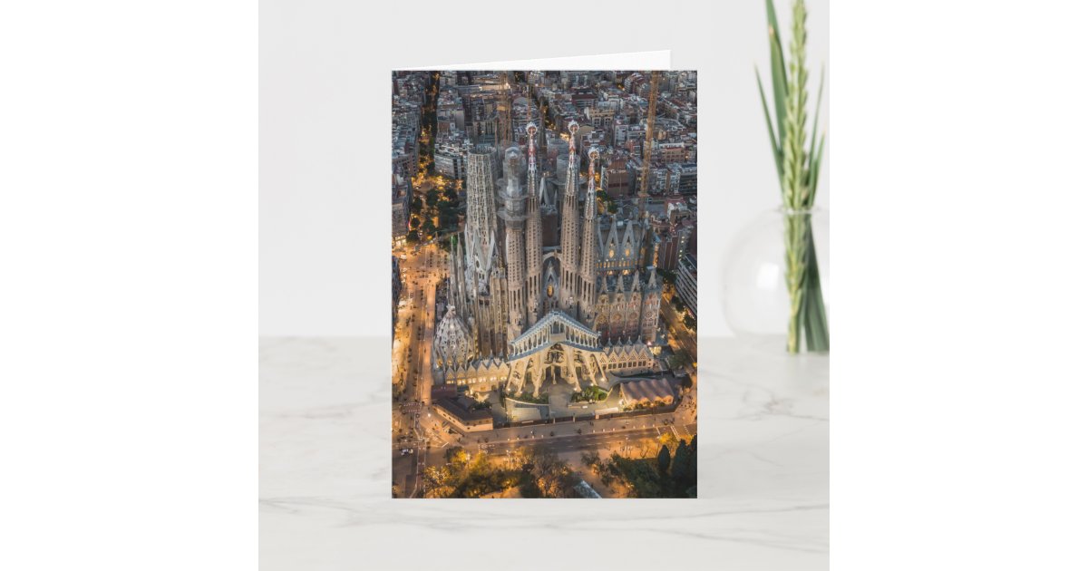 Monuments | La Sagrada Familia Card | Zazzle