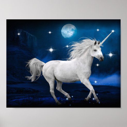 Unicorn Posters & Prints | Zazzle UK