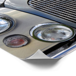 Morgan Classic Sports Car Poster | Zazzle