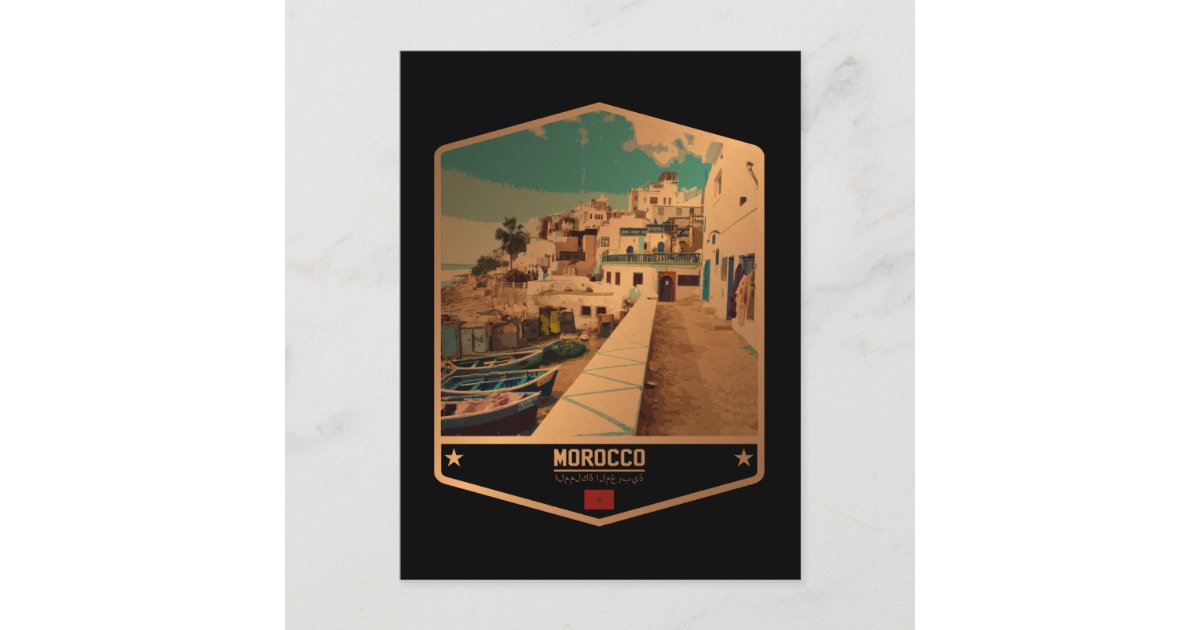 Morocco Postcard | Zazzle