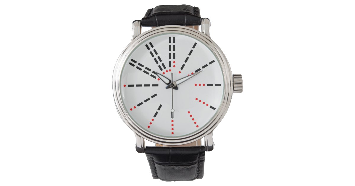 Morse Code Watch | Zazzle