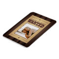 Most Wanted Poster Photo Magnet | Zazzle