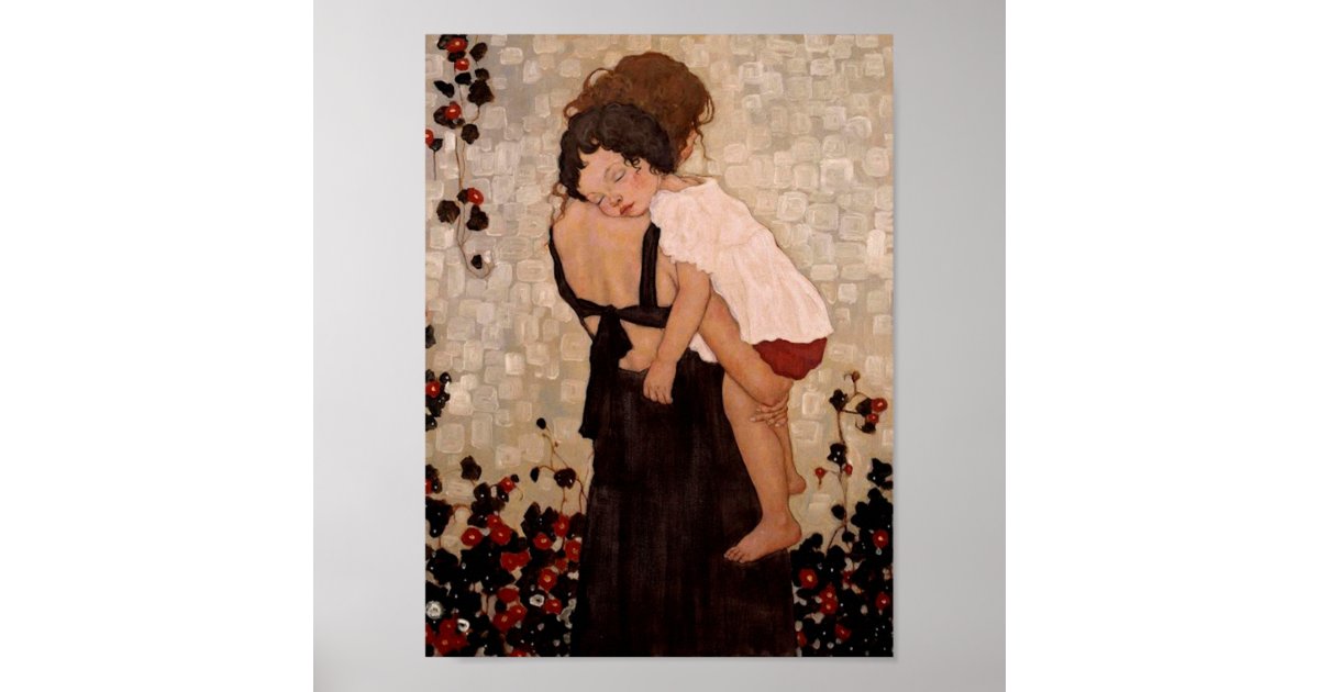Mother and Child Poster | Zazzle