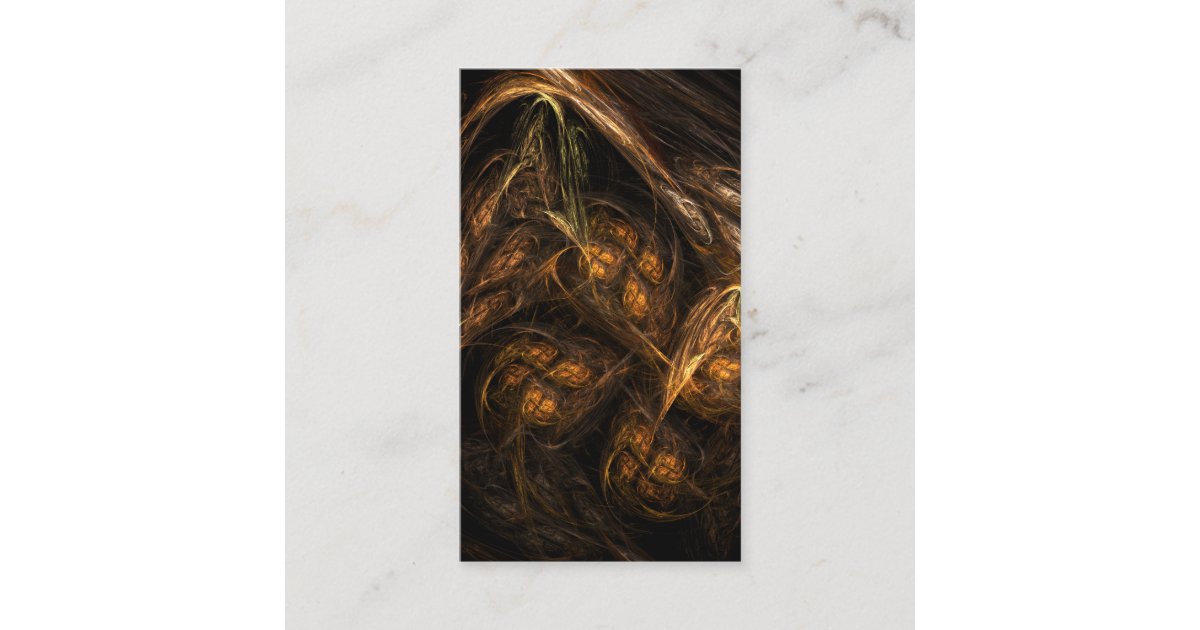 Mother Earth Abstract Art Business Card | Zazzle