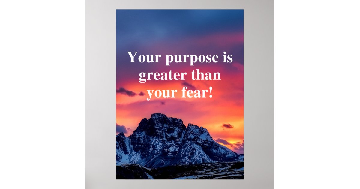 Motivational and Inspirational Poster | Zazzle