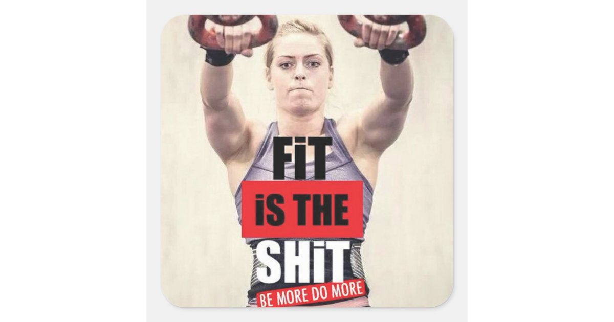 Motivational Bodybuilding Gym Sticker | Zazzle