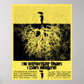 Motivational Poster, Strength strong woman Poster | Zazzle