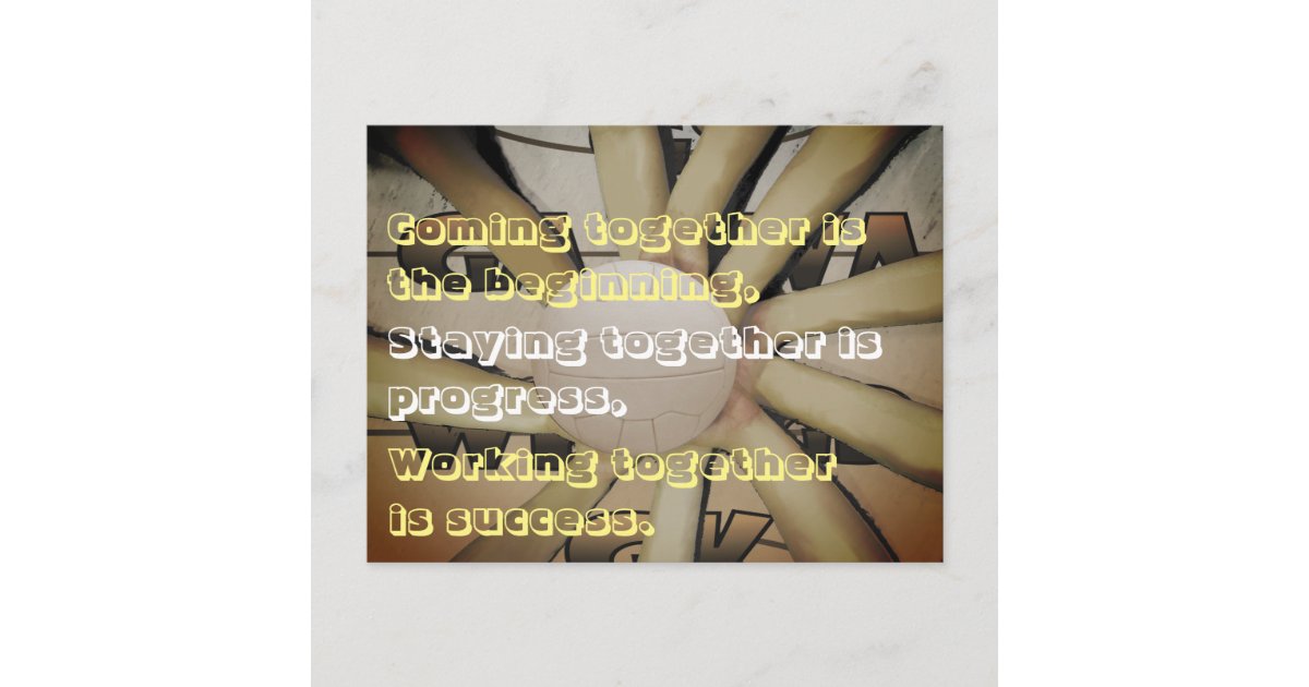 Motivational Slogan and Netball Picture Postcard | Zazzle