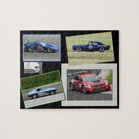 Motor Racing Jigsaw Puzzle | Zazzle.co.uk