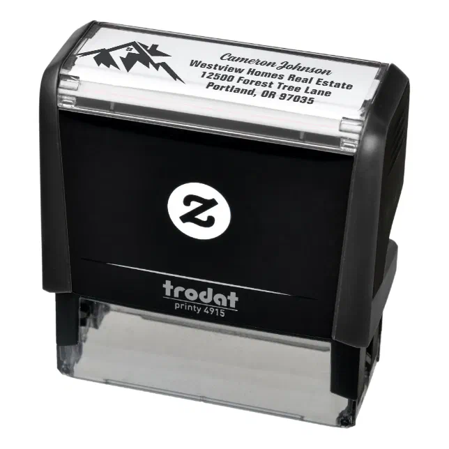 Mountain House Real Estate Company Return Address Self-inking Stamp ...