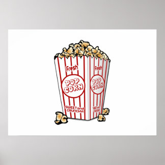 Popcorn Posters & Prints | Zazzle.co.uk