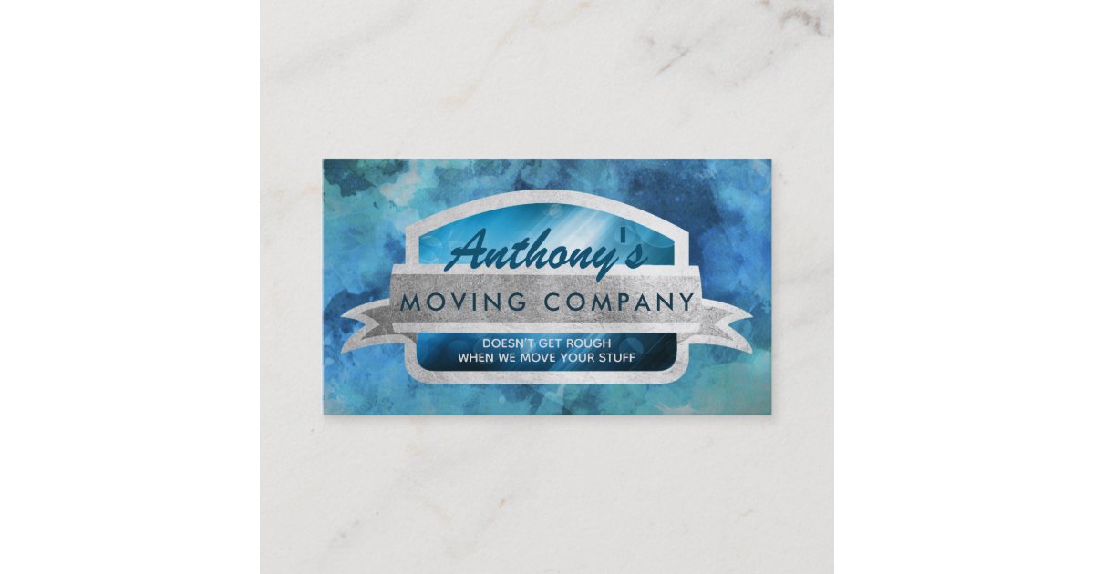 Moving Company Slogans Business Cards | Zazzle