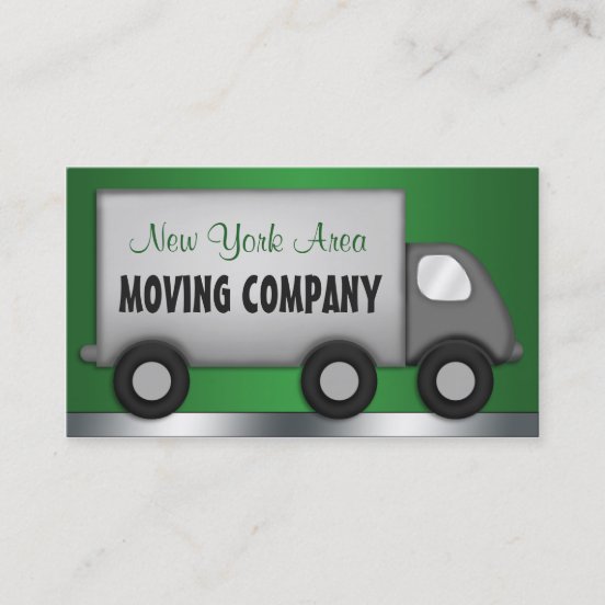 Moving Company Business Cards | Zazzle UK