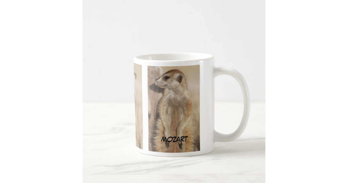 Mozart meerkat Mug | Zazzle