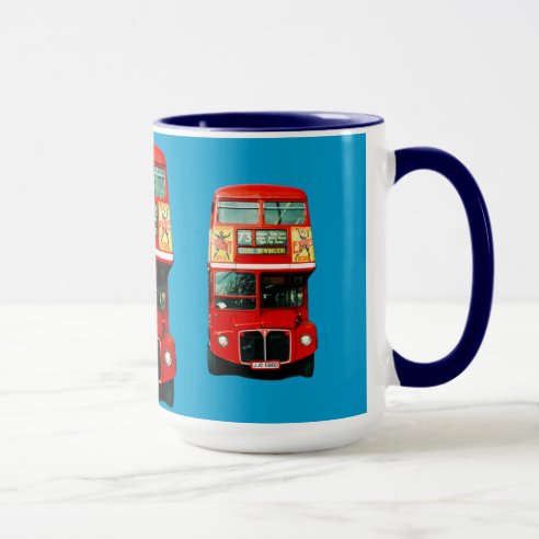 London Bus Coffee & Travel Mugs | Zazzle UK