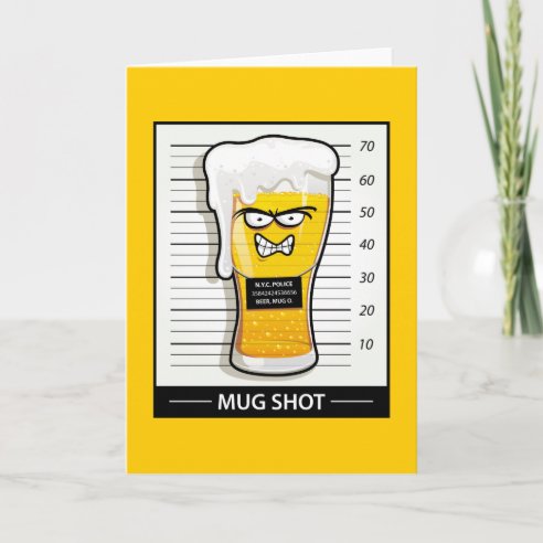 Mugshot Cards | Zazzle UK