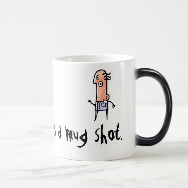 Mugshot Coffee & Travel Mugs | Zazzle UK