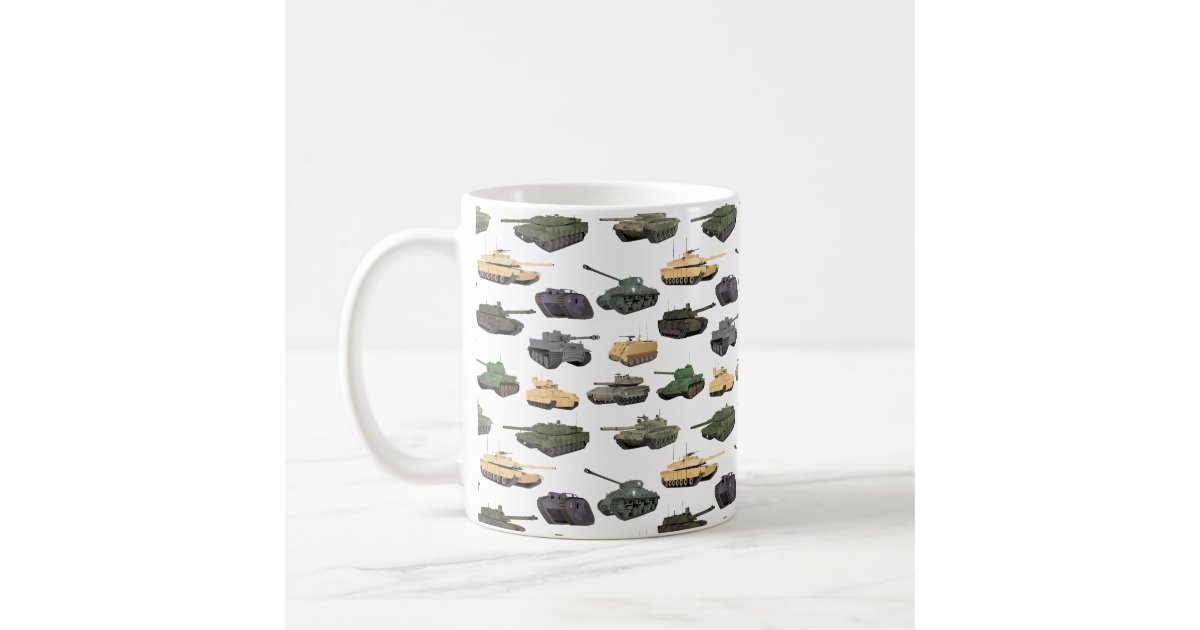 Multiple Battle Tanks Coffee Mug | Zazzle