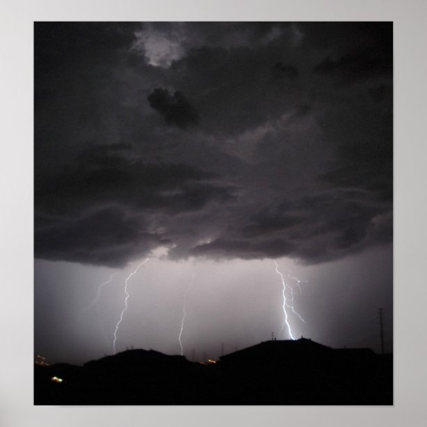Lightning Posters & Prints | Zazzle UK