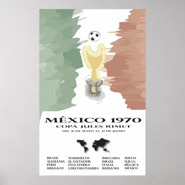 Mundial Mexico 70 Poster | Zazzle