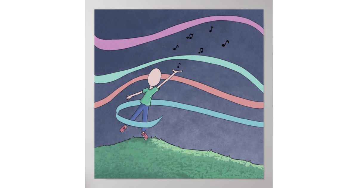 Music and Melody Poster | Zazzle