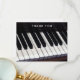 Music Piano Thank You Card | Zazzle