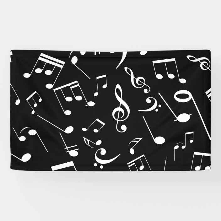 Musical Notes 2 Banner | Zazzle.co.uk