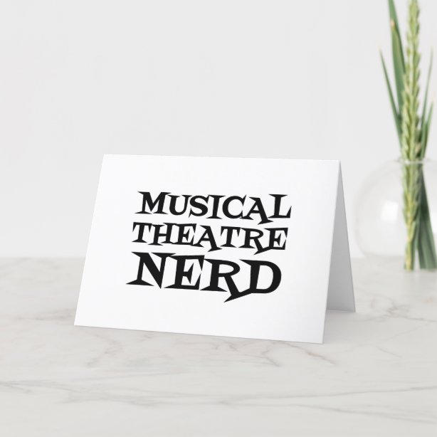 Musical Theatre Cards | Zazzle UK