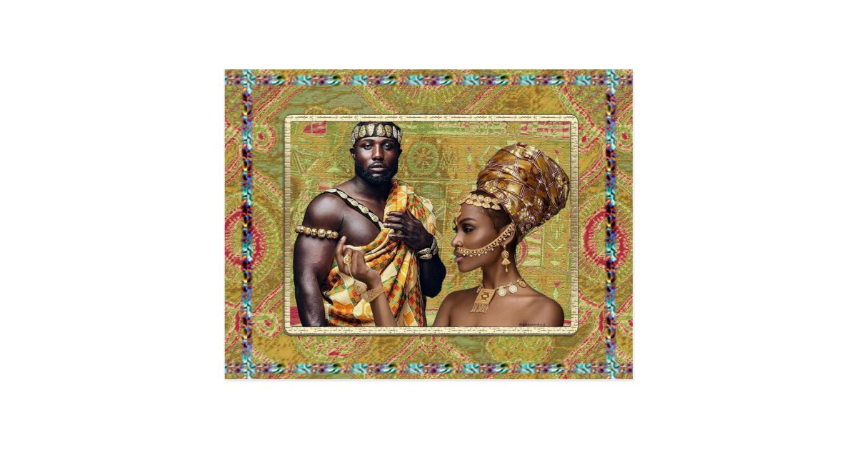 My African Queen Postcard | Zazzle.co.uk