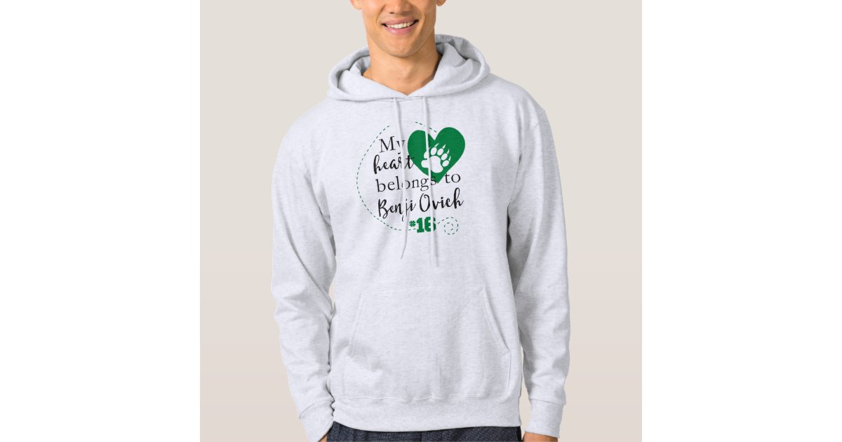 My Heart Belongs to Benji Ovich - Beartown Hoodie | Zazzle