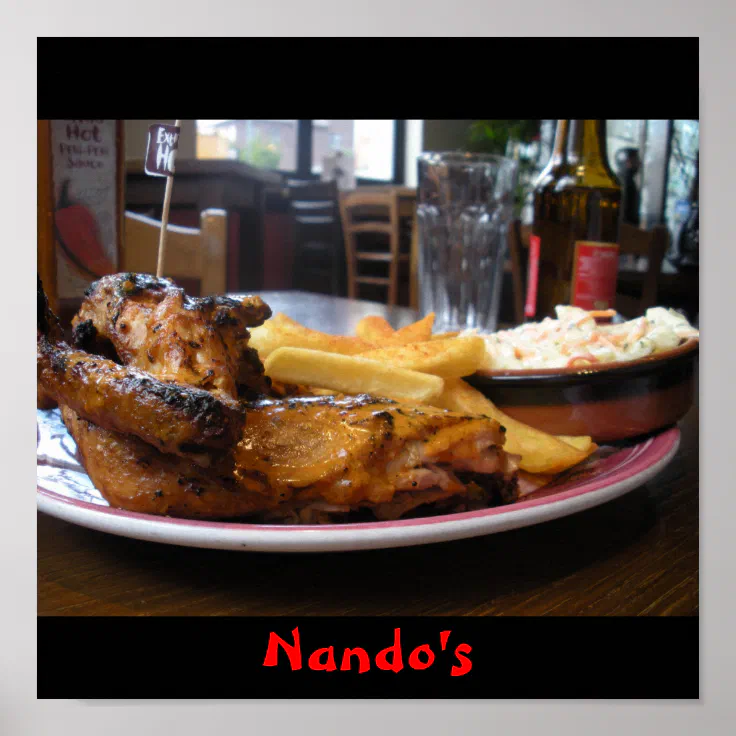 nando's, Nando's Poster | Zazzle