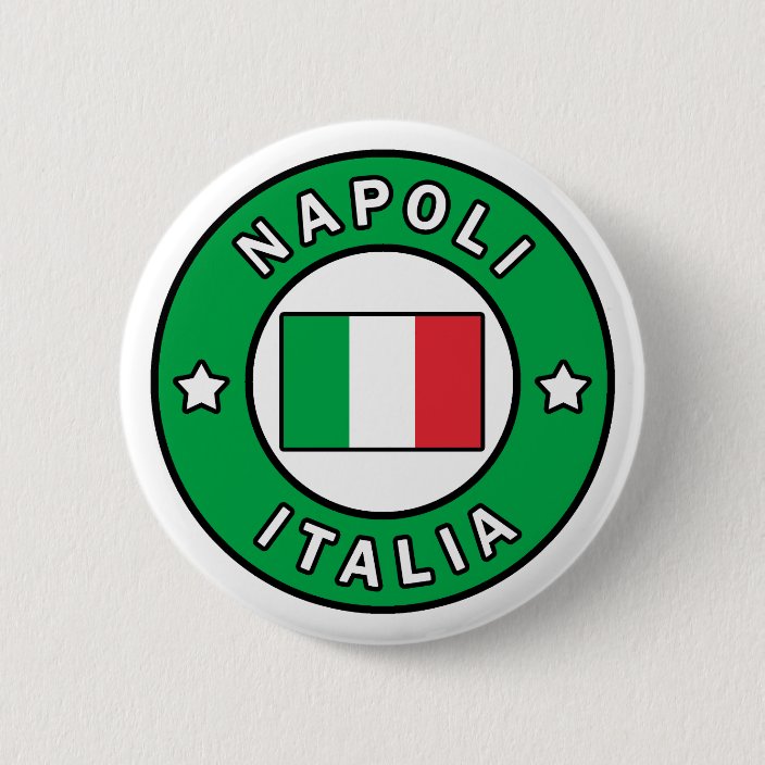 Napoli Italia 6 Cm Round Badge | Zazzle.co.uk
