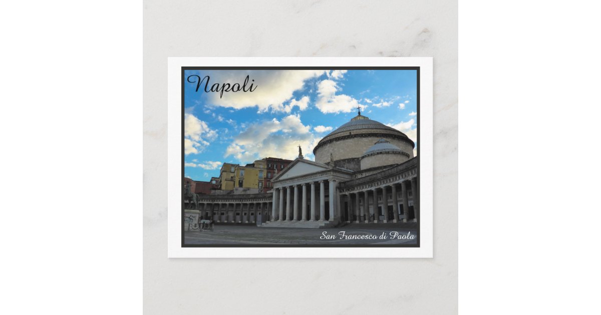 Napoli Postcard | Zazzle
