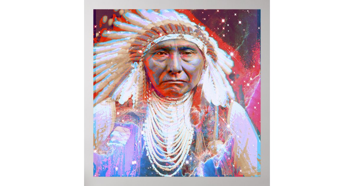 Native American Crazy Horse Poster | Zazzle