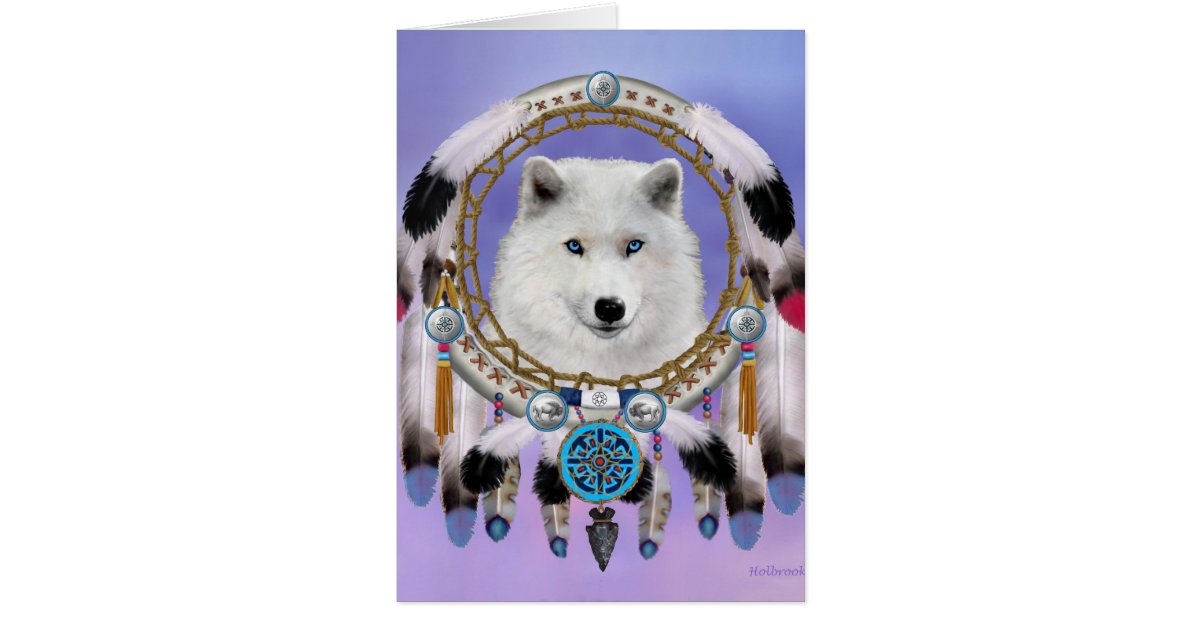 Native Indian Wolf Spirit | Zazzle