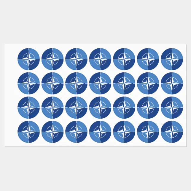 NATO ONAT flag symbol North Atlantic Treaty Organi | Zazzle