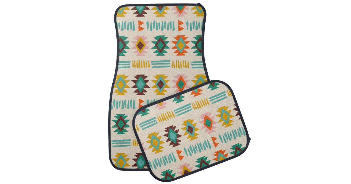Navajo Native American Pattern Car Mat | Zazzle