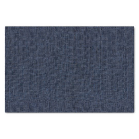 Navy Blue Burlap Texture Tissue Paper | Zazzle.co.uk