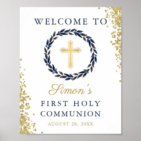 First Holy Communion Posters & Prints | Zazzle UK