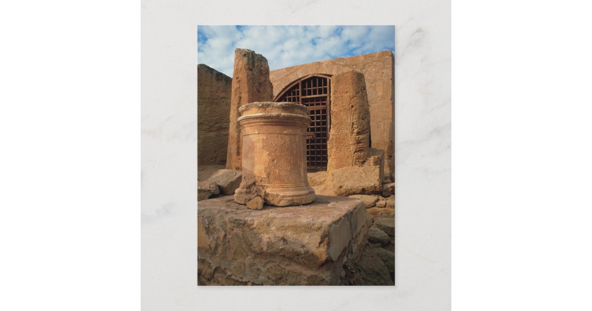 Nea Paphos, the tombs of the Kings, Cyprus Postcard | Zazzle