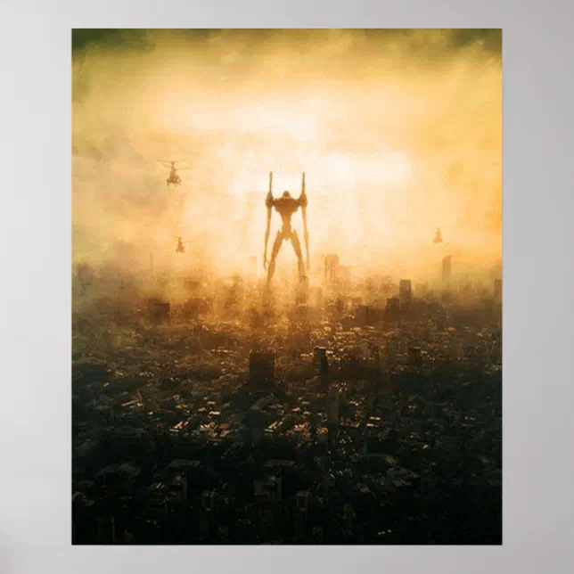Neon Genesis Evangelion Unit One Absolute Destru Poster | Zazzle