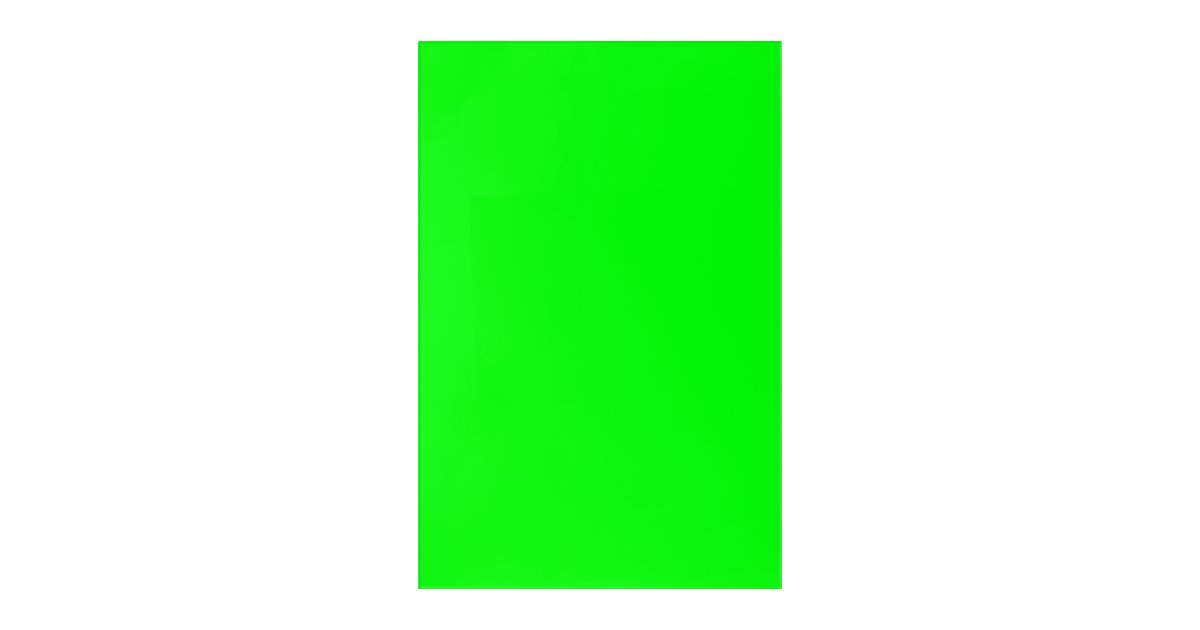 neon green screen, bright solid background acrylic print | Zazzle